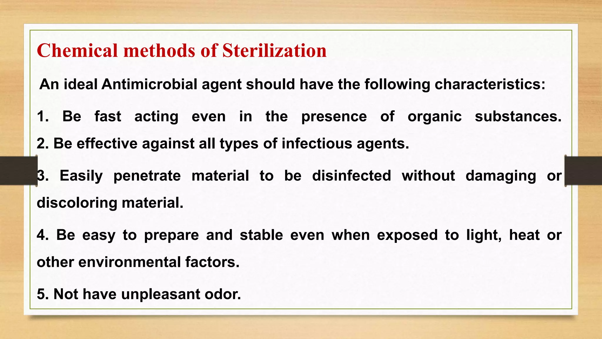 Sterlization chapter | PPT