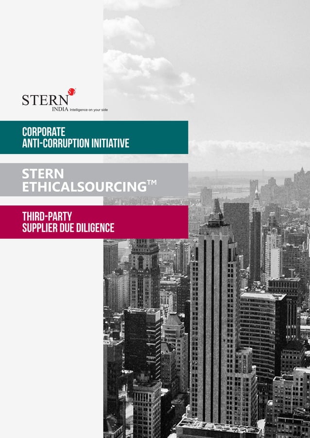 STERN GLOBAL SUPPLIER VETTING | PDF