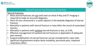 Sternal Fractures & Dislocations - EMGuidewire Radiology Reading Room ...