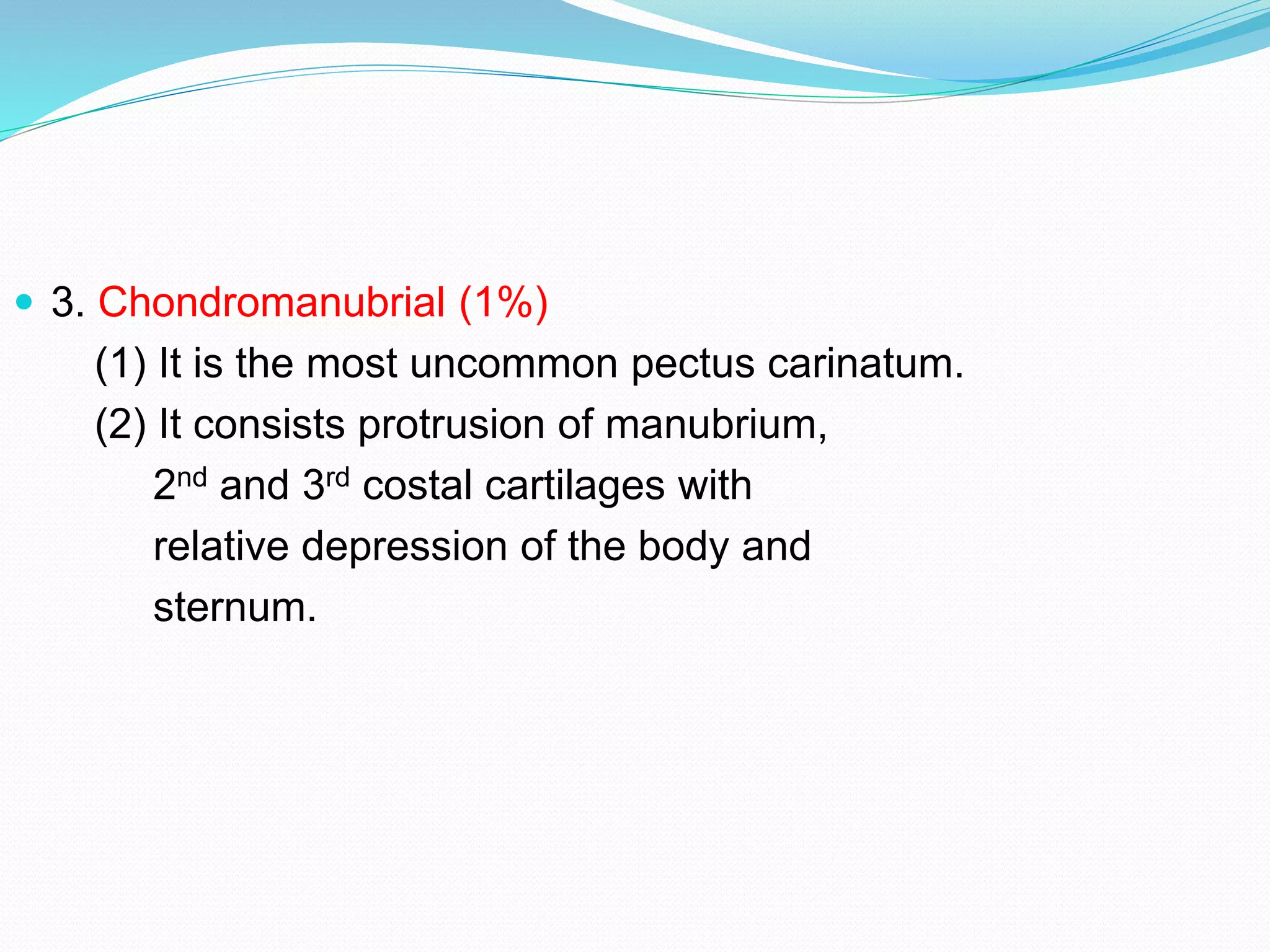Sternal/ Chest wall deformities and Tumors | PPTX