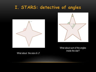 The Math of stars and construction with GeoGebra | PPTX