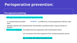 Sternotomy wound infection - prevent and manage in one bullet.pptx