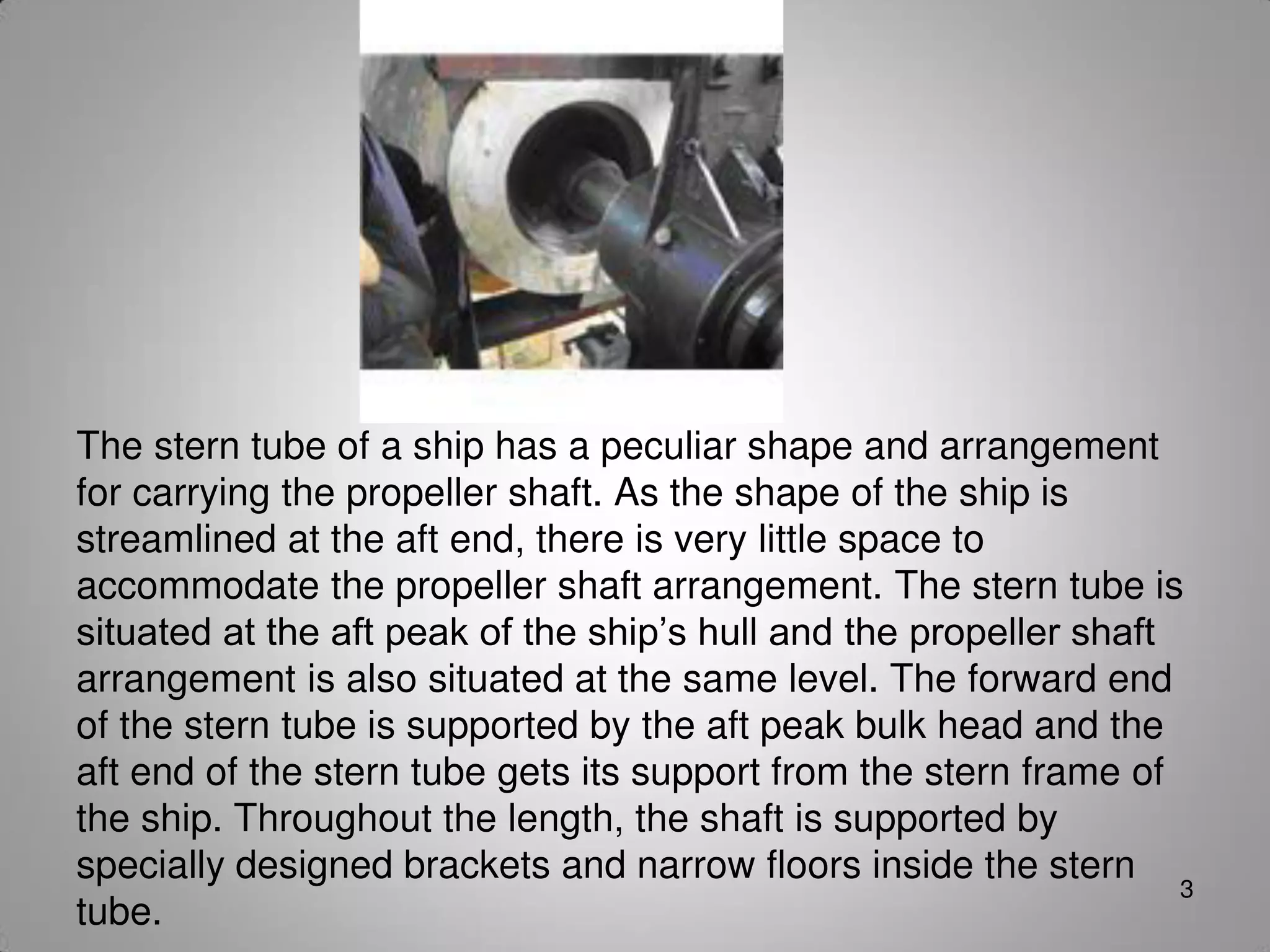 Stern Tube and Shafting Arrangements | PDF