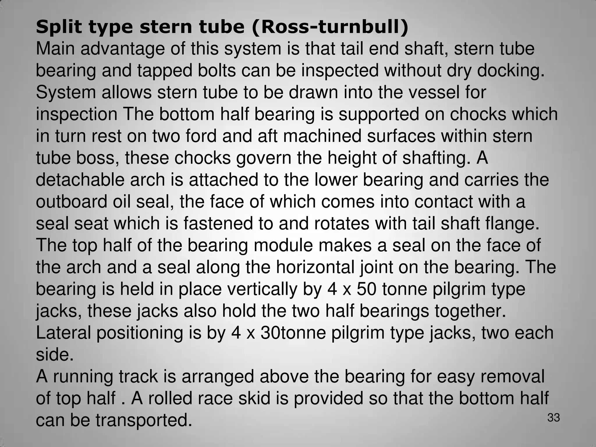 Stern Tube and Shafting Arrangements | PDF