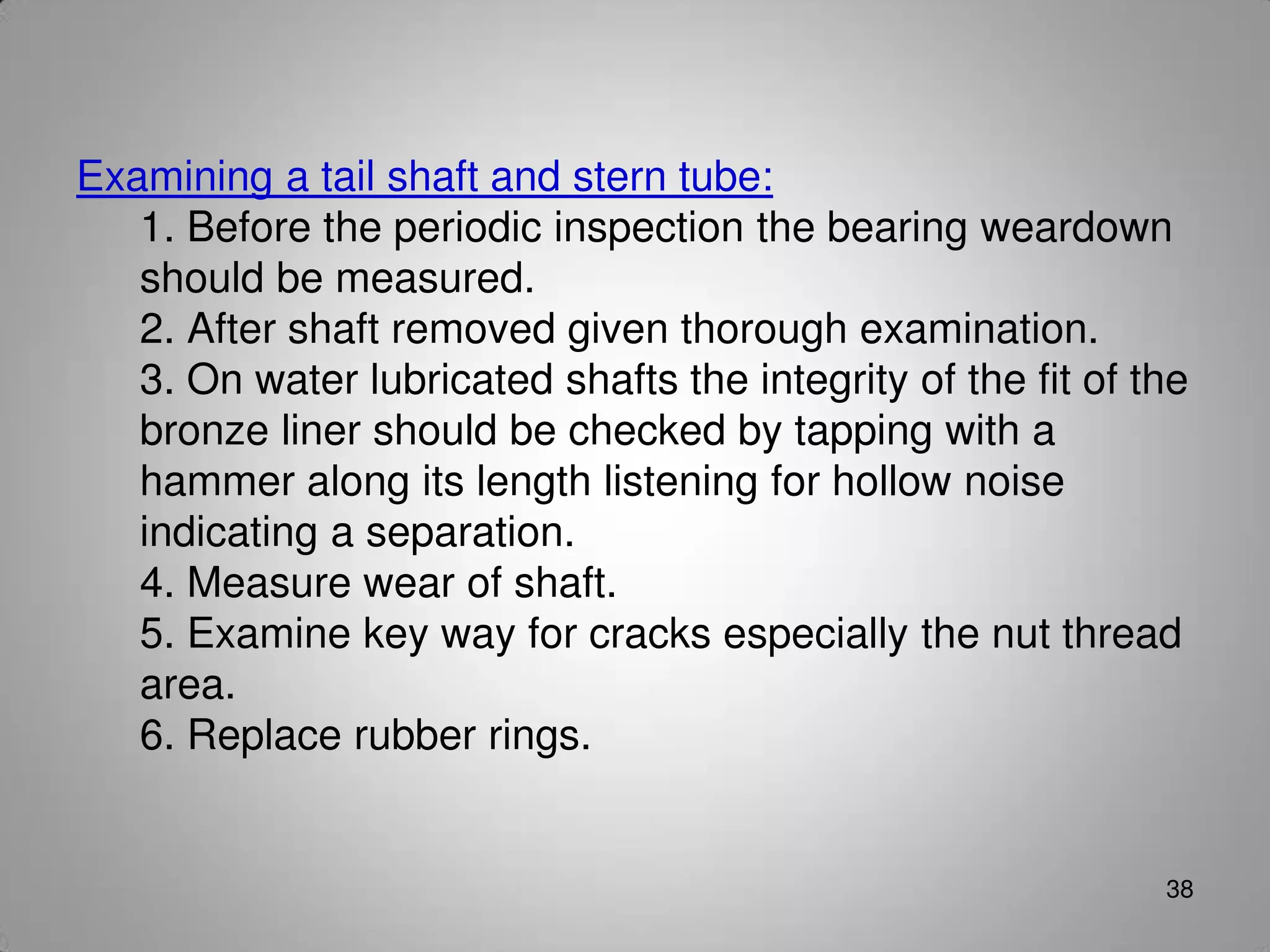 Stern Tube and Shafting Arrangements | PDF