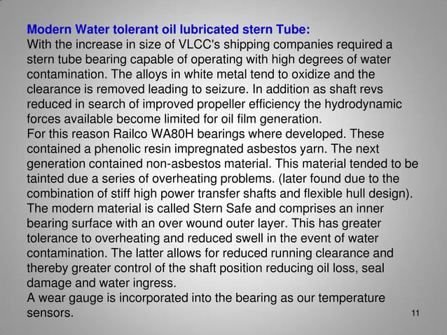 Stern Tube and Shafting Arrangements | PDF