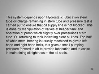 Stern Tube and Shafting Arrangements | PDF