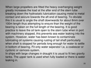Stern Tube and Shafting Arrangements | PDF