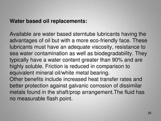 Stern Tube and Shafting Arrangements | PDF