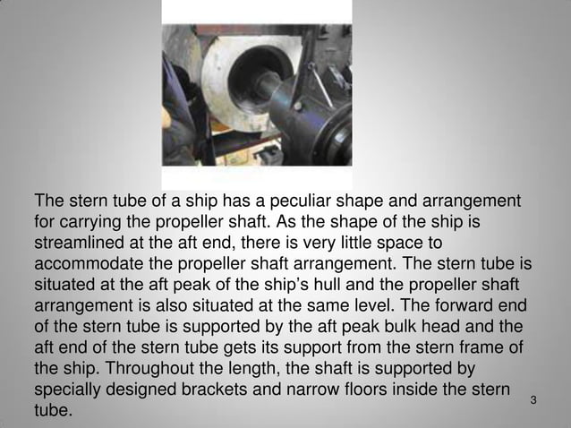 Stern Tube and Shafting Arrangements | PDF