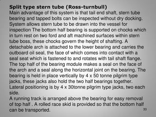 Stern Tube and Shafting Arrangements | PDF