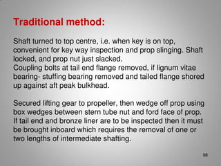 Stern Tube and Shafting Arrangements | PDF