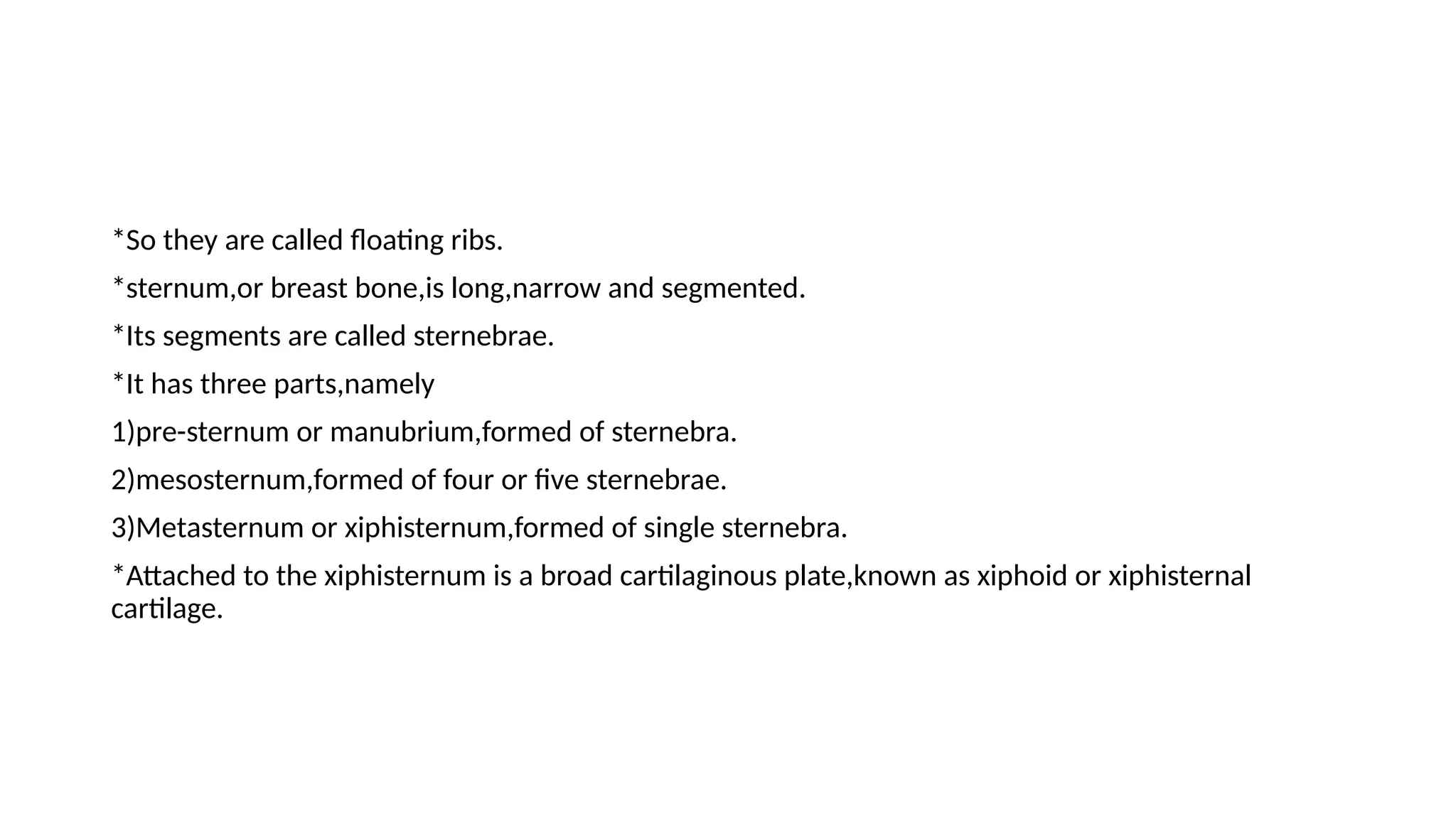 STERNUM AND RIBS 0F Oryctolagus 11 .pptx