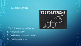 Steroidal drugs(D. Pharmacy) | PPTX