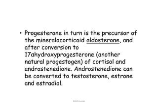 Steroid hormone progesterone | PDF