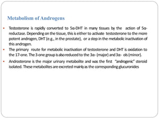 Androgens(Sex H) & Adrenal cortex hormones- Medicinal Chemistry | PDF