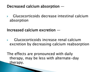 Steroid induced osteoporosis | PPTX