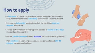 Steroid Ladder and Emollients presentation.pptx