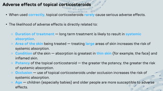 Steroid Ladder and Emollients presentation.pptx