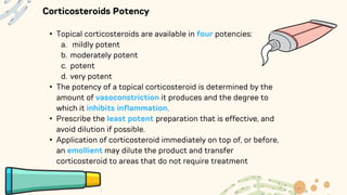Steroid Ladder and Emollients presentation.pptx