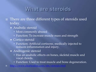 Steroid power point | PPT