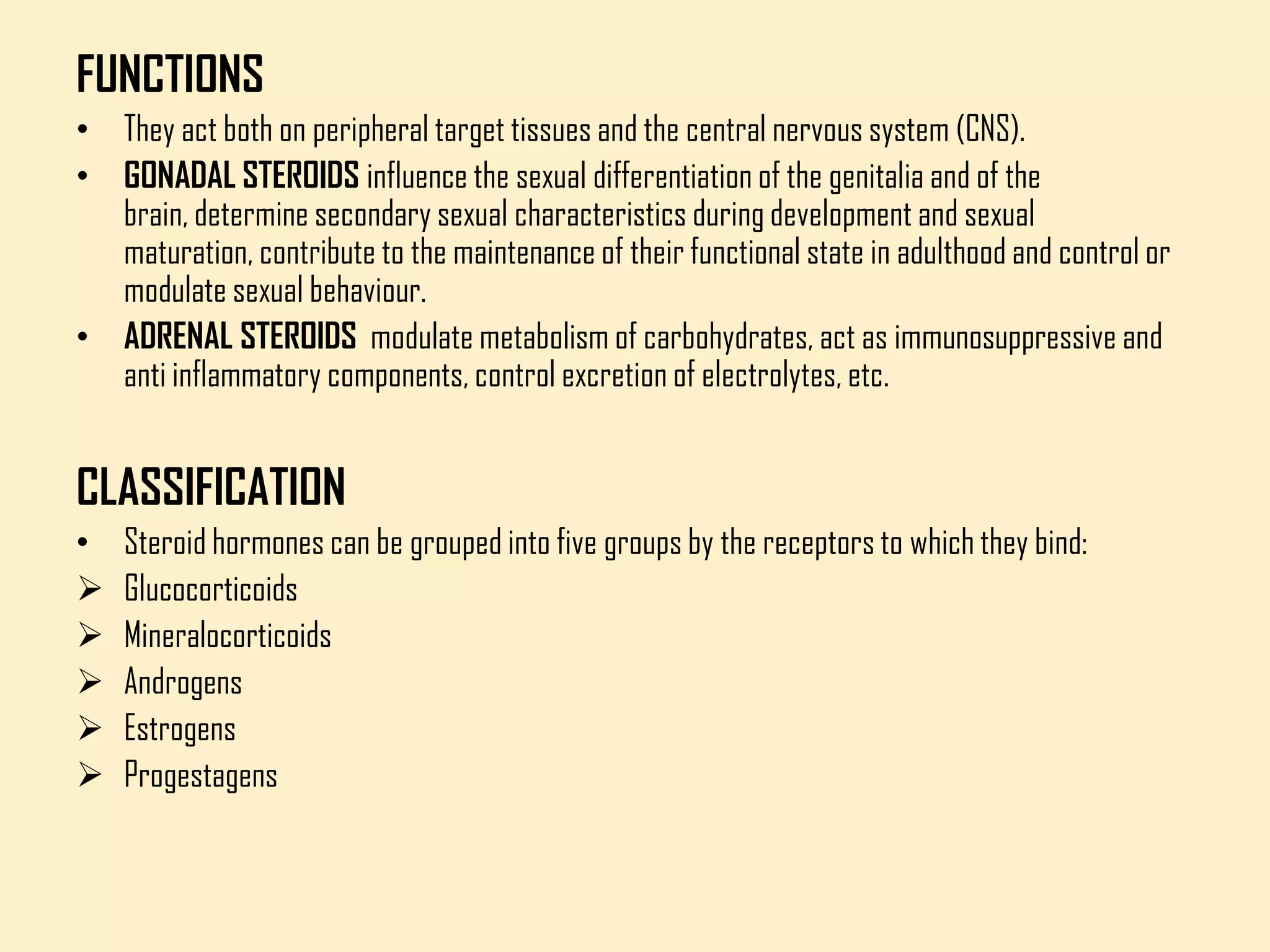 Steroid receptor | PPTX