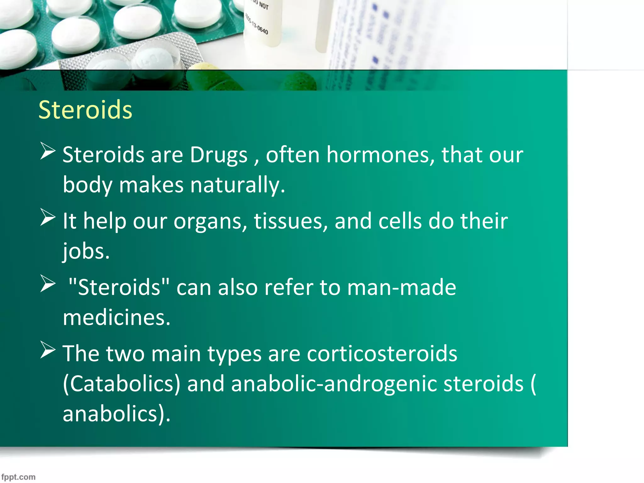 Steroids | PPT