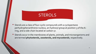 STEROIDS - MEDICINAL CHEMISTRY | PPTX