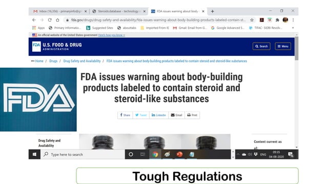 Steroids - Project Database | PPT