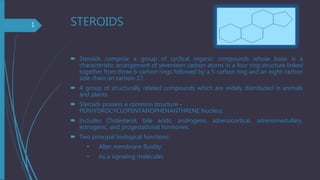 Steroids | PPTX