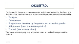 Steroids | PPTX
