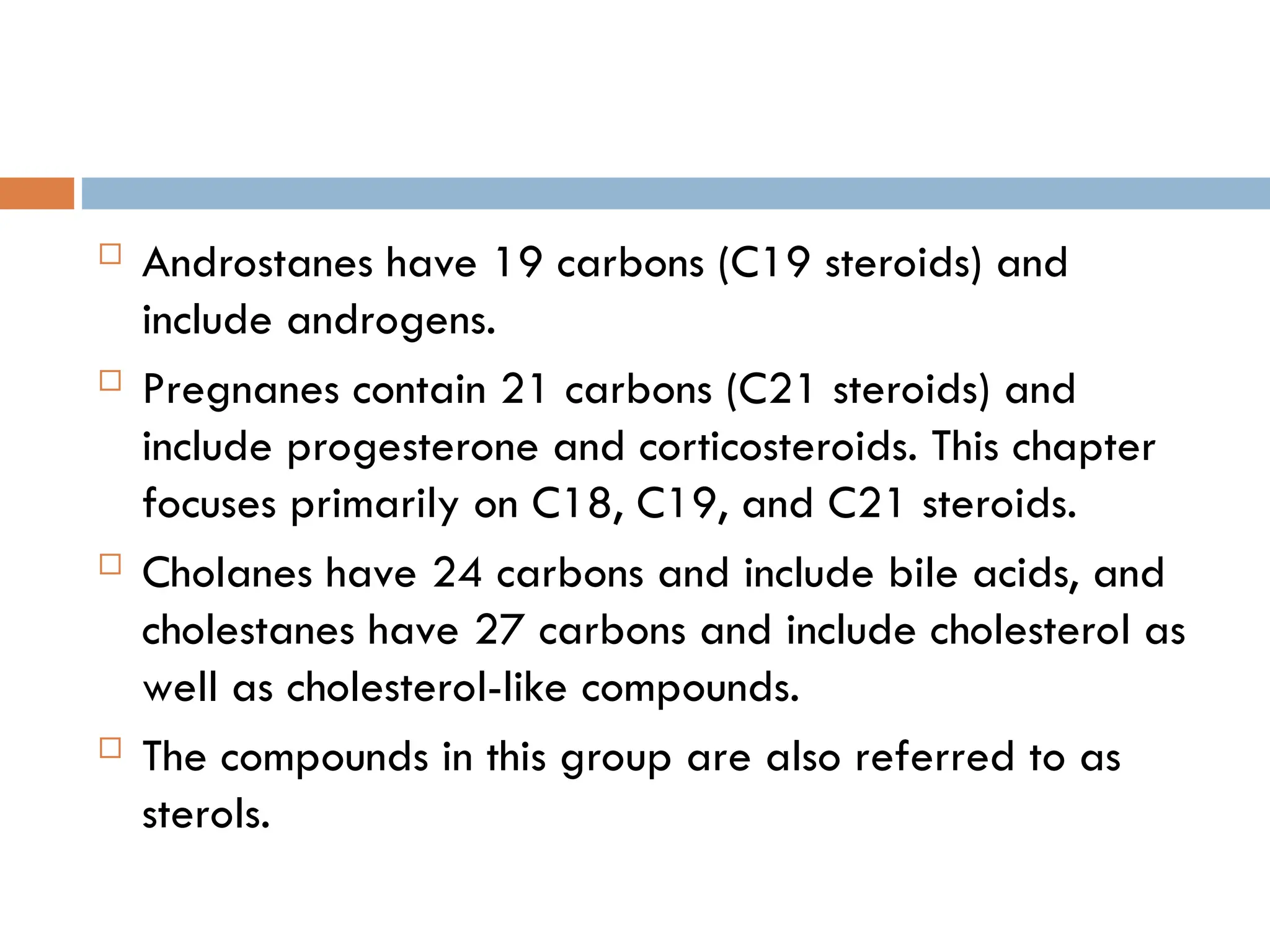 Steroids with Chemistry, Nomenclature, Stereochemistry and ...