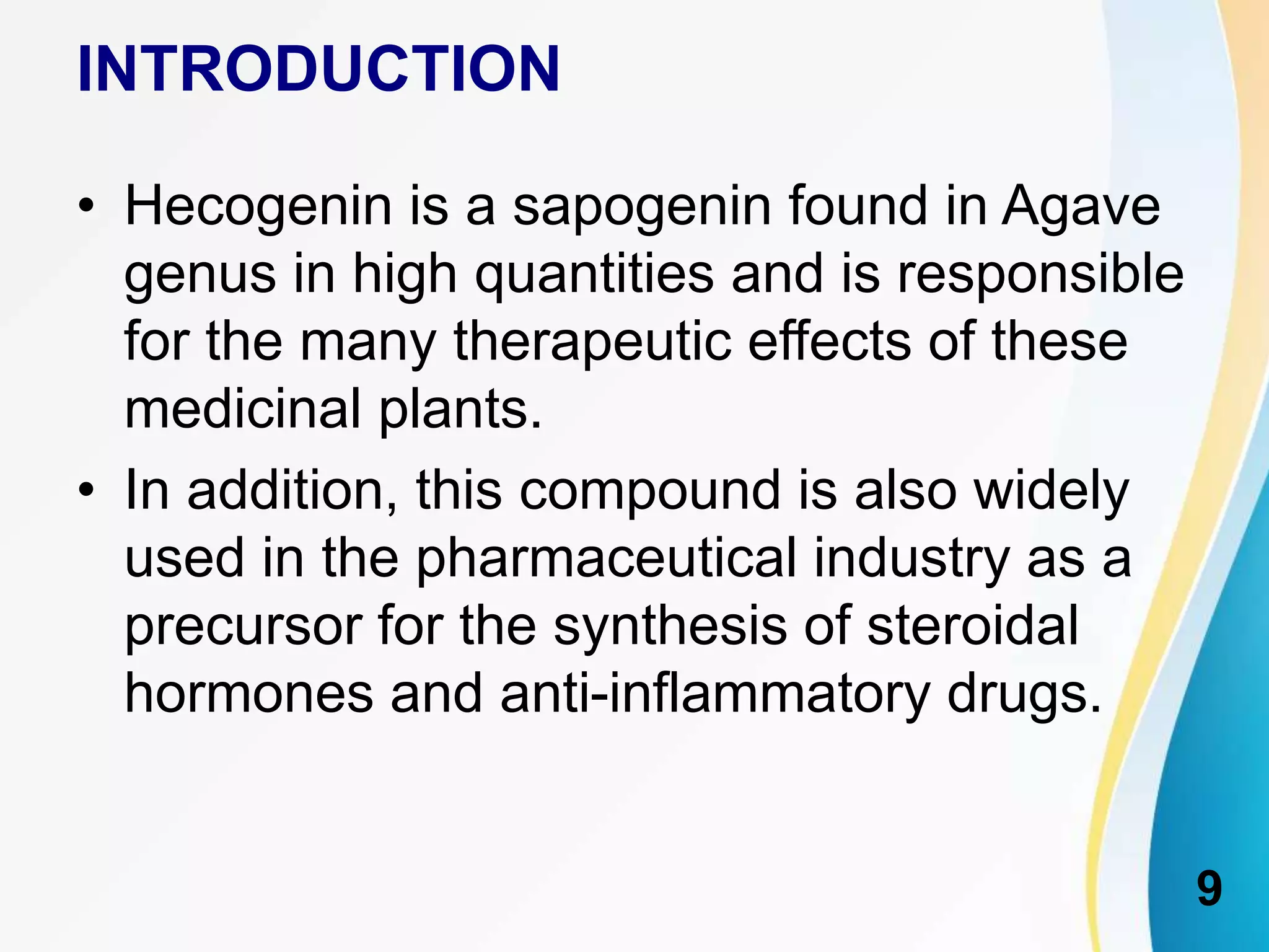 Steroids Hecogenin.pptx