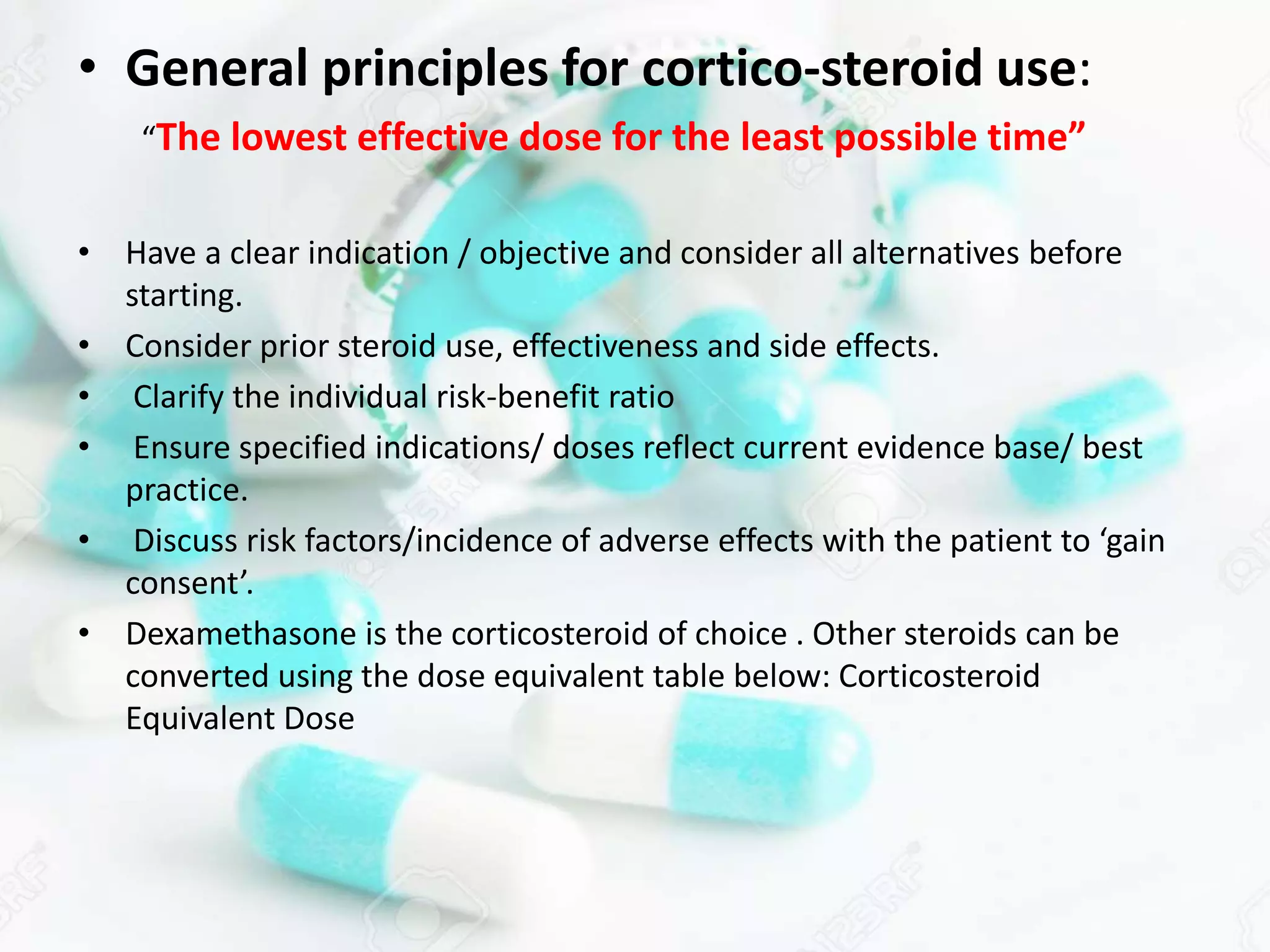 Steroids in dentistry | PPTX