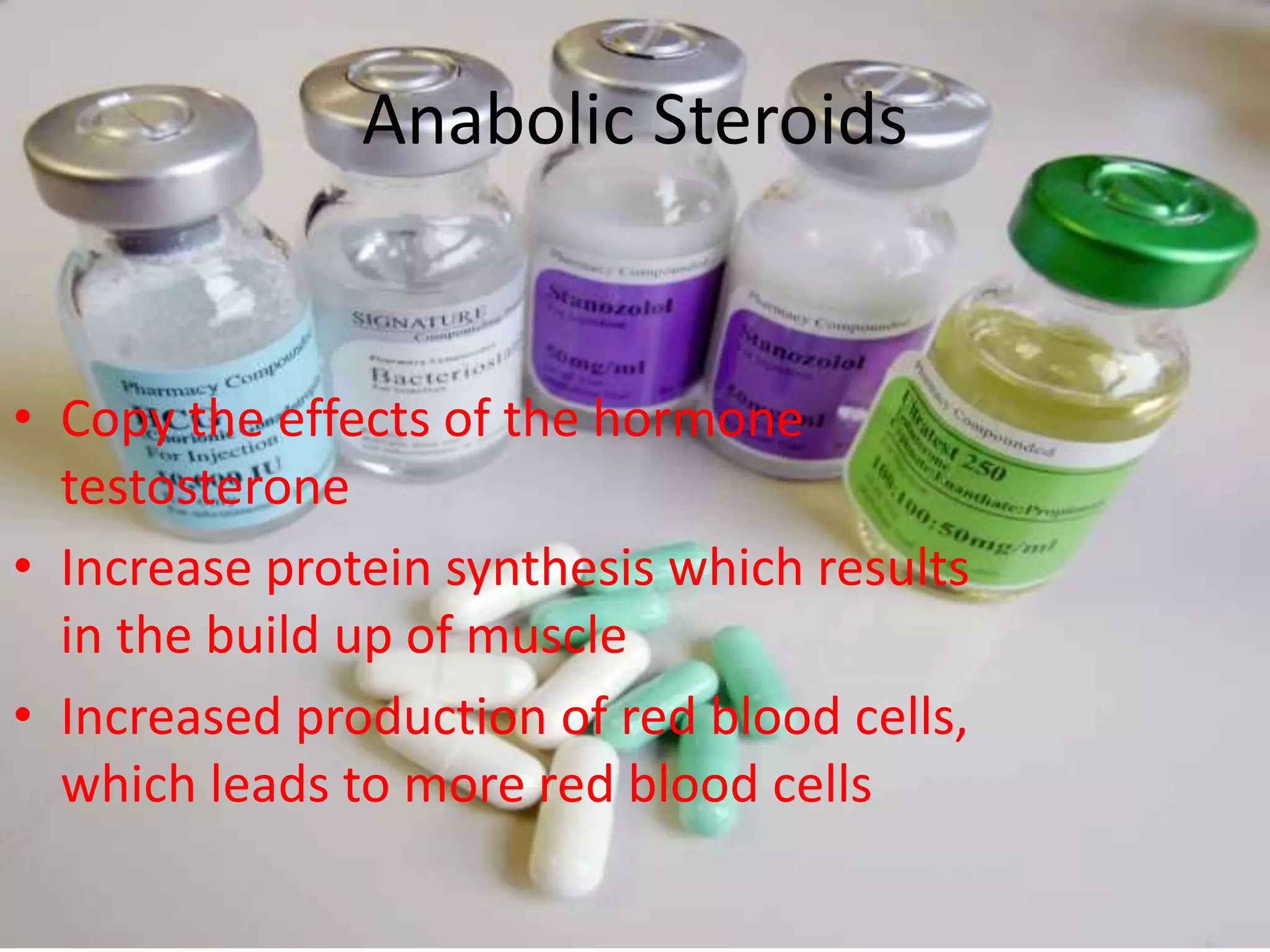 Steroids in sports | PPTX | Bodybuilding | Sports