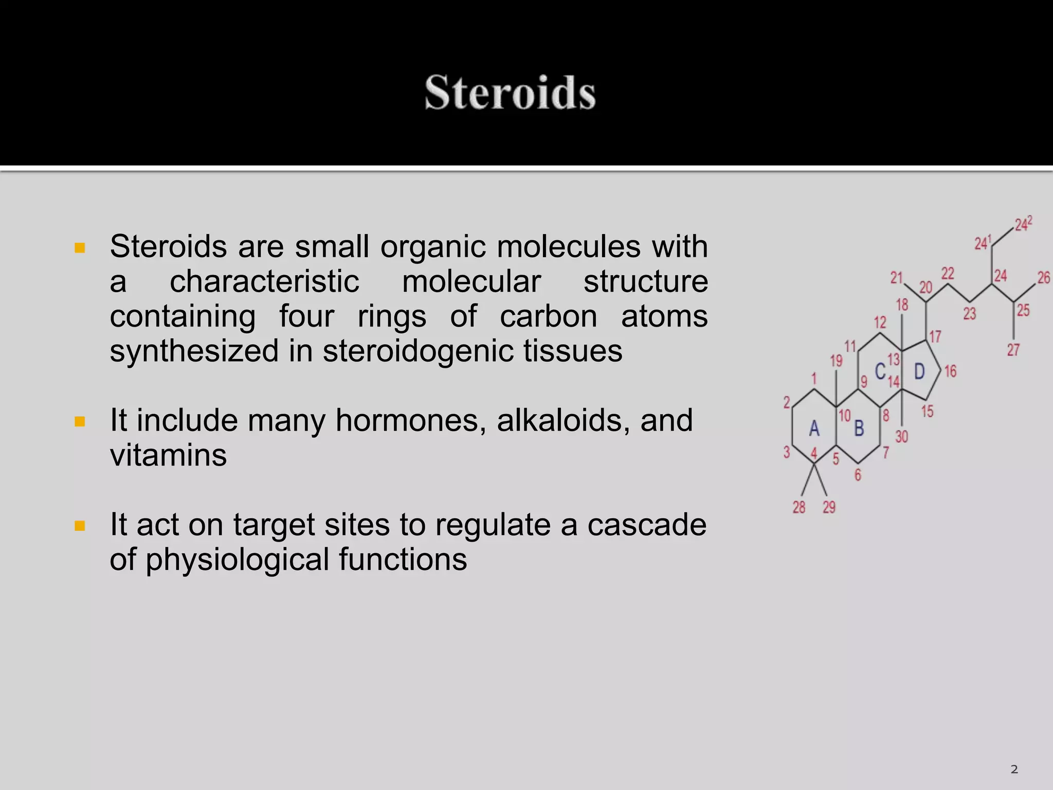 Steroid transformation, bioreactor and bioprocess engineering | PPTX