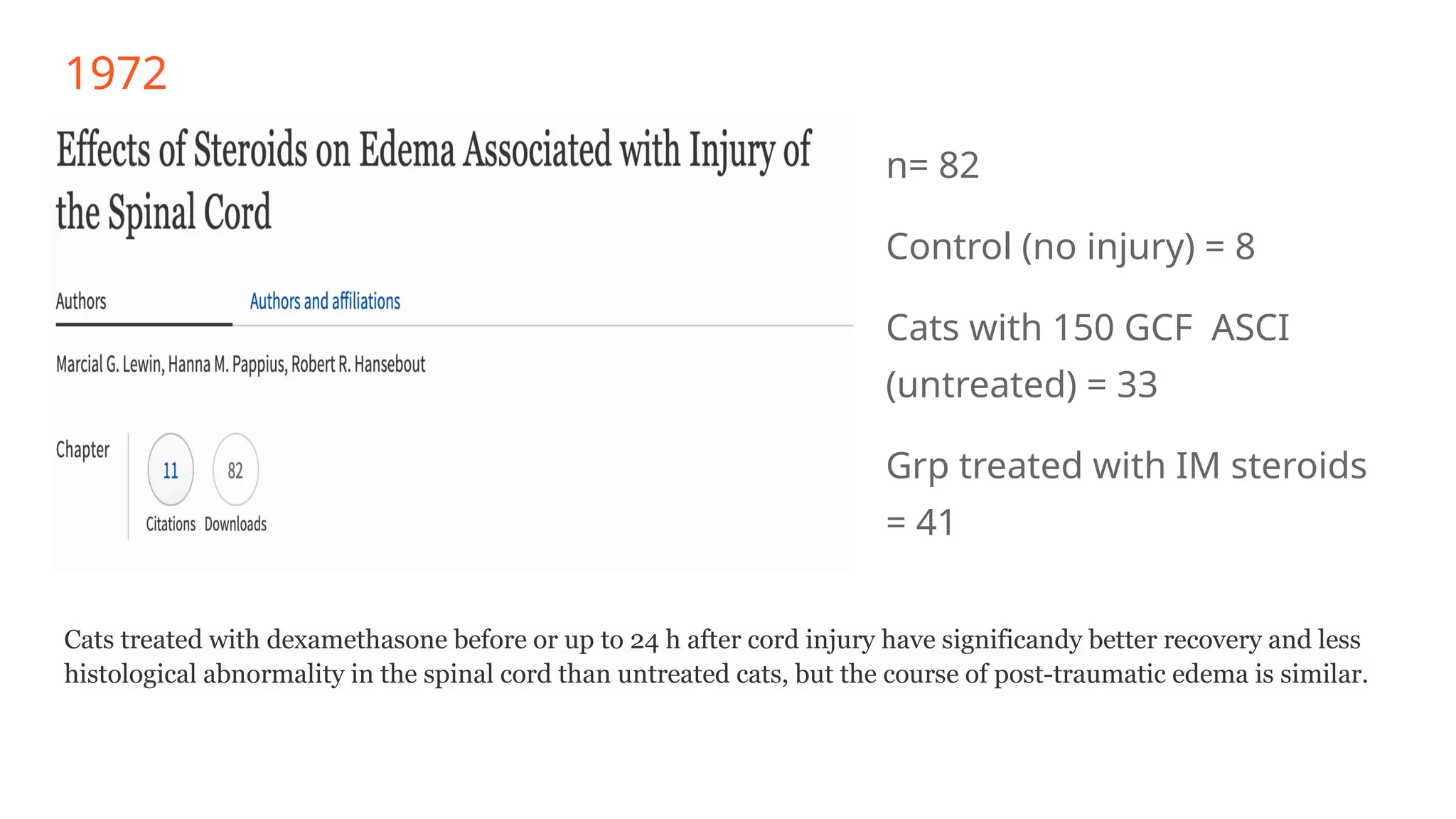 Steroid Treatment for Acute Spinal Cord Injury.pptx