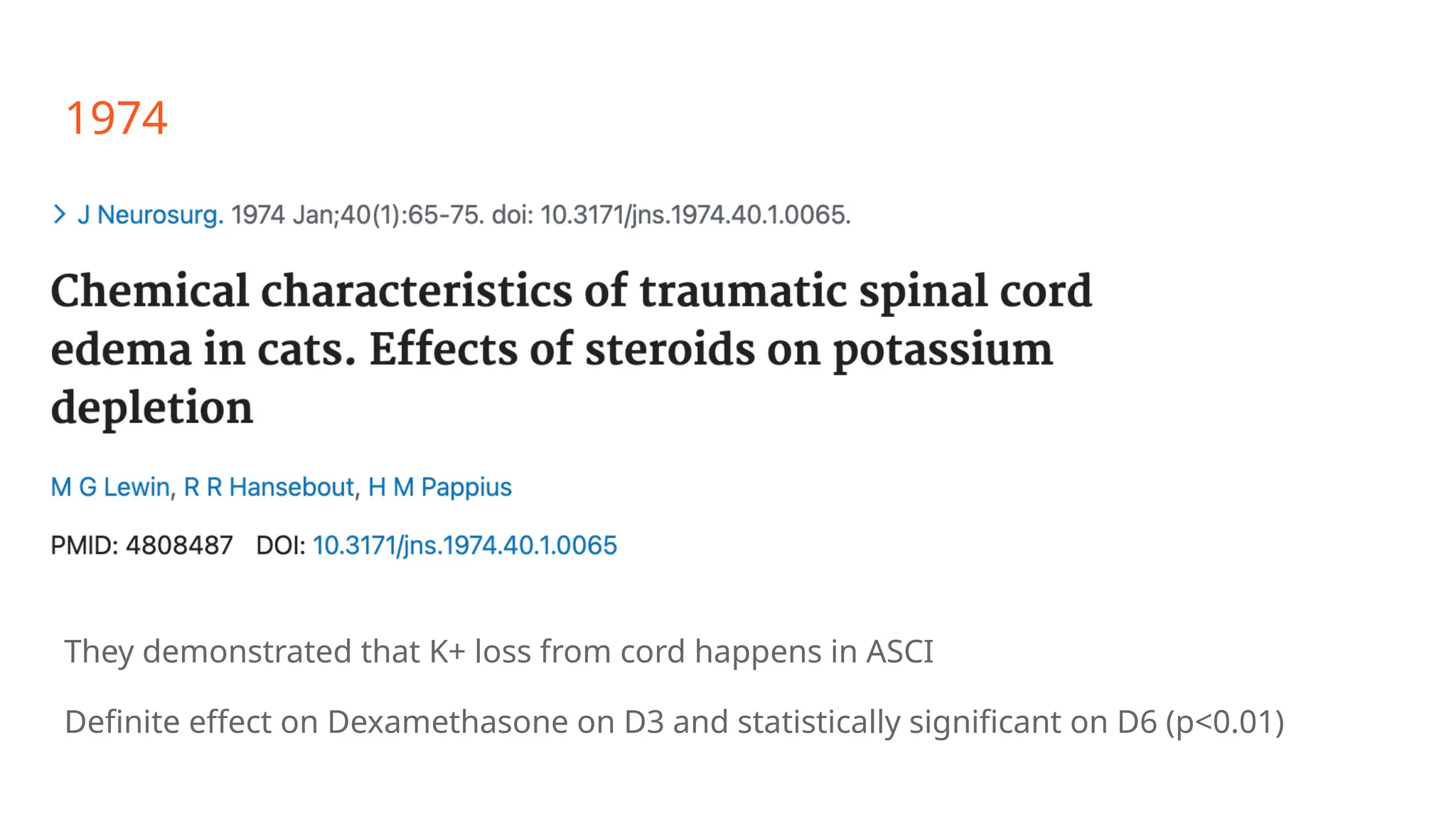Steroid Treatment for Acute Spinal Cord Injury.pptx