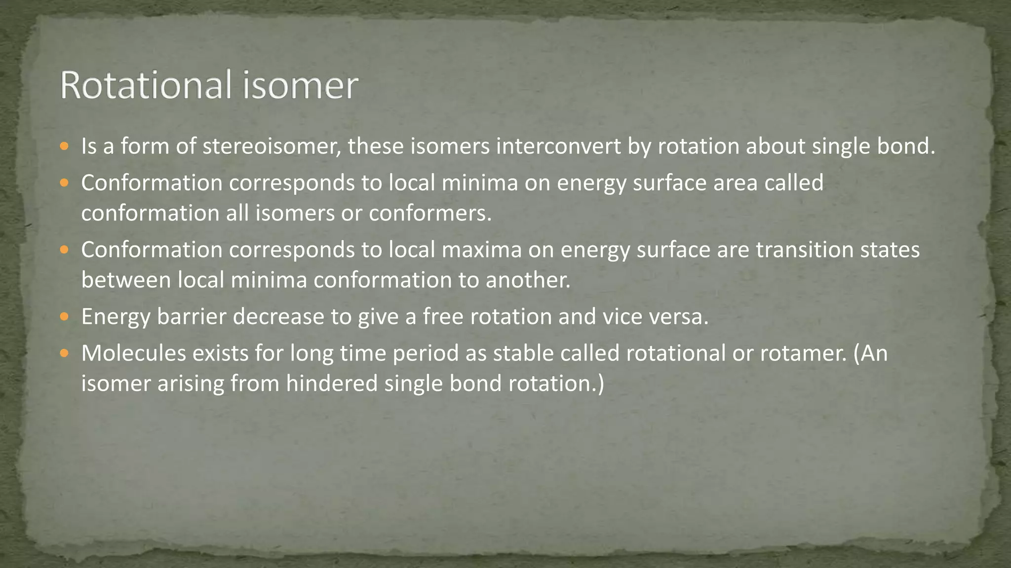 Steroisomerism | PPTX