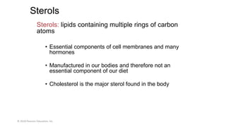 STEROLS: A TYPE OF LIPID | PPTX