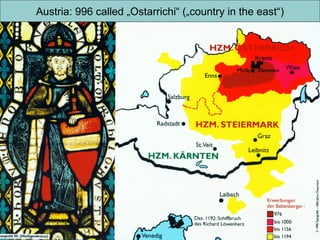 Oesterreich - History lesson | PPT