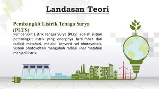 Perencanaan pembangkit listrik tenaga surya.pptx