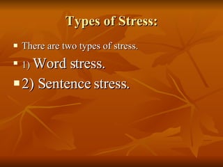 Stess Patters In Prefixes And Suffixes | PPT