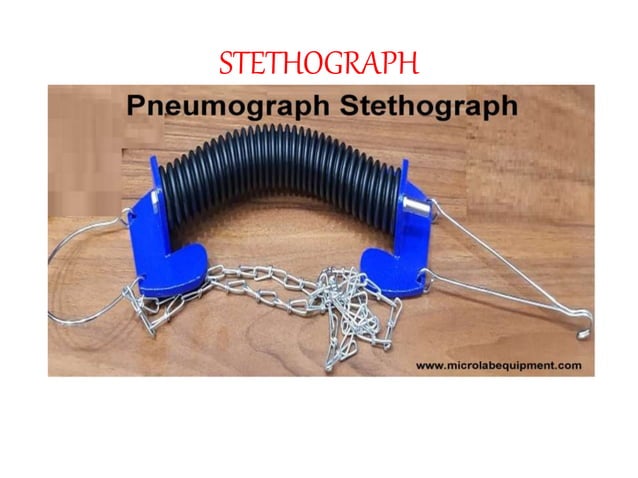 Stethograph- Recording Respiratory Movements | PPTX | Lung and ...