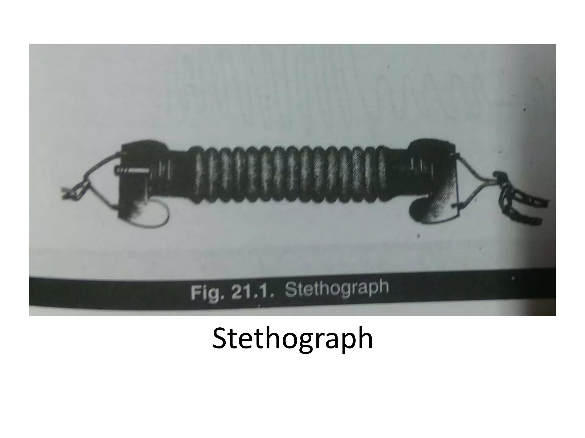 Stethography by Pandian M | PPTX