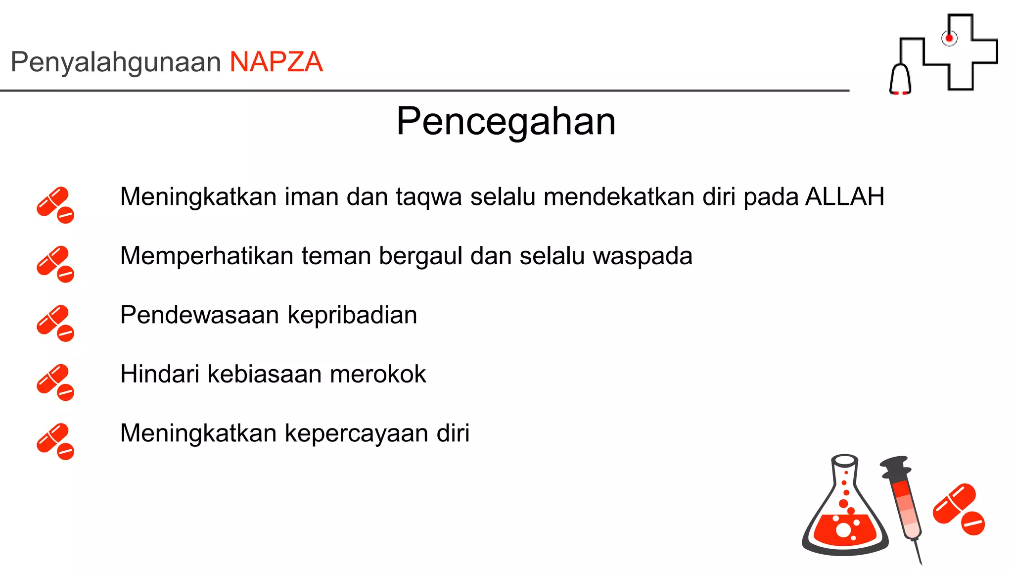 Penyalahgunaan Napza (Narkotika,Psikotropika,Zat Adiktif lainnya) | PPTX