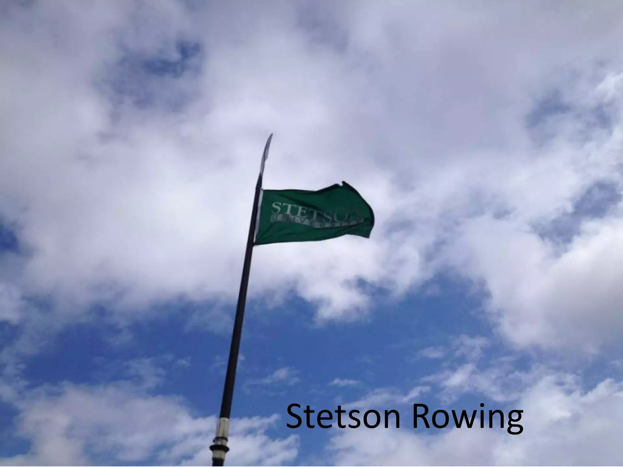 Stetson rowing FIRA | PPT