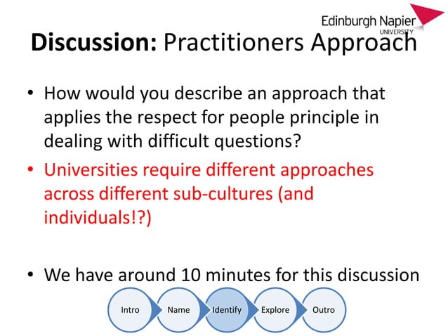 Steve handling difficult questions v2 | PPTX