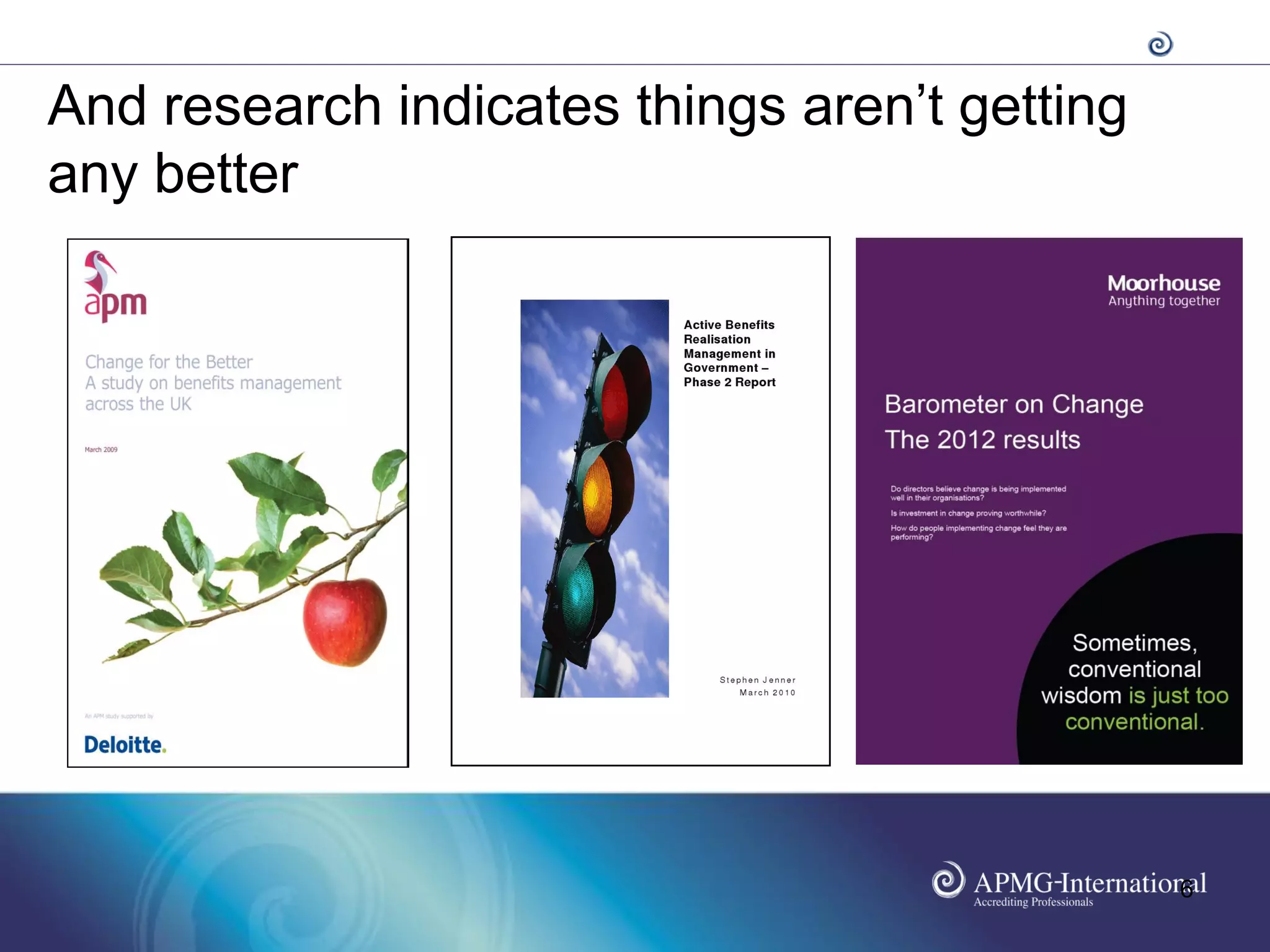 Steve Jenner. Managing Benefits; the new guidance and certification ...