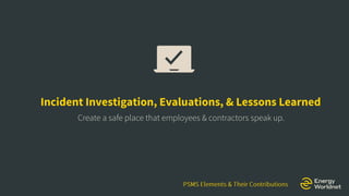 PSMS Program Impact on safety culture 23 | PPT | Free Download
